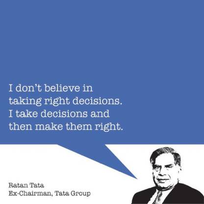 Wall Poster Ratan Tata - Startup Quote Paper Print - Personalities ...