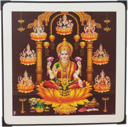 R S Exports Goddess Ashta Lakshmi Photo Frame ( 30.5 cm x 30.5 cm x 1 ...