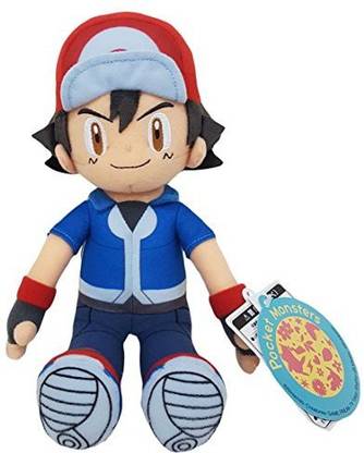Sekiguchi Pokemon Ash Ketchum Satoshi Stuffed Plush - Pokemon Ash ...