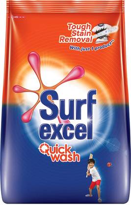 Surf excel Quick Wash Detergent Powder 1 kg Price in India - Buy Surf ...