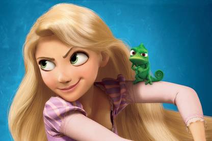 REPUNZE TANGLED Paper Print - Animation & Cartoons posters in India ...