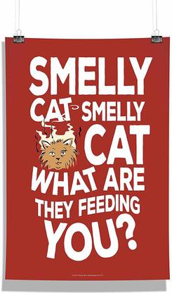 Friends Tv Series Smelly Cat Wall Poster Photographic Paper - TV Series ...