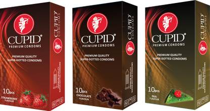 CUPID Super Dotted Condom Price in India - Buy CUPID Super Dotted ...