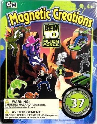 Cartoon Network Ben 10 Alien Force Magnetic Creations - Ben 10 Alien ...