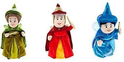 DISNEY Sofia The First & Sleeping Beauty Fairy Godmothers Set Of 3 ...