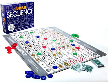 Assemble New Jumbo Sequence Box Edition Board Game Accessories Board ...