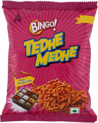 Bingo Tedhe Medhe Chips Price in India - Buy Bingo Tedhe Medhe Chips ...