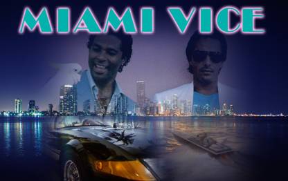 TV Show Miami Vice HD Wall Poster Paper Print - TV Series posters in ...