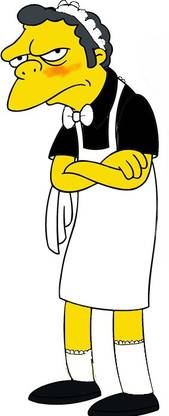 TV Show The Simpsons Moe Szyslak HD Wall Poster Paper Print - TV Series ...
