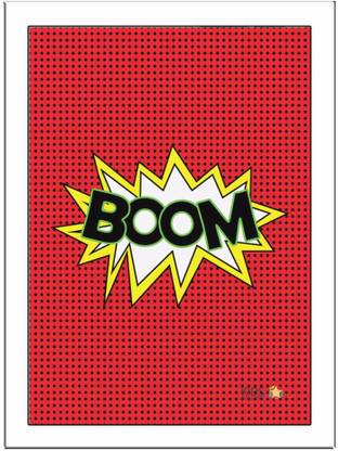Boom Paper Print - Typography posters in India - Buy art, film, design ...