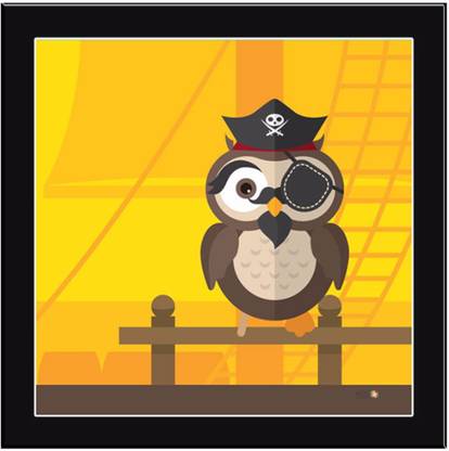 Pirate-Owl Paper Print - Art & Paintings posters in India - Buy art ...