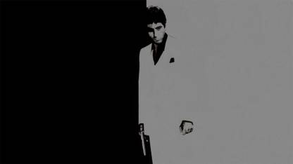 Wall Poster a/scarface-movie-landscape Paper Print - Animation ...