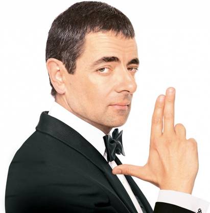 AD Wall Poster mr_bean_rowan_atkinson_actor_brunette13*19 inches Paper ...