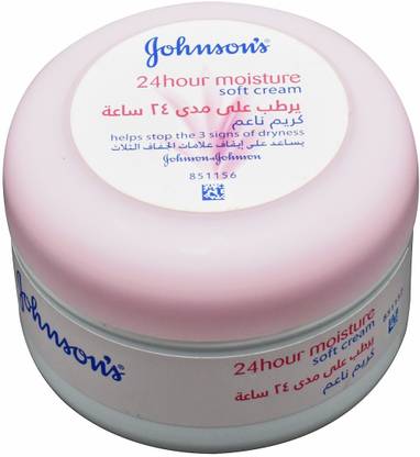 JOHNSON'S 24hour Moisture Soft Cream - 200ml - Price in India, Buy ...