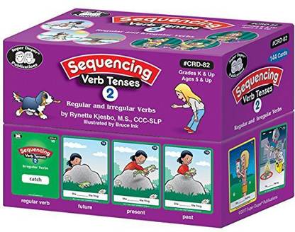 Generic Sequencing Regular And Irregular Verb Tenses Set 2 Fun Deck ...