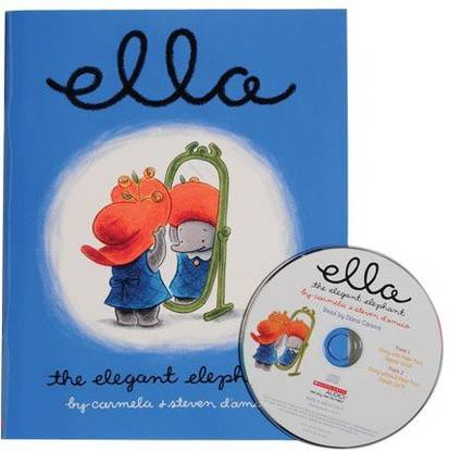 Generic Ella The Elegant Elephant - Read Along Library Book And Cd ...