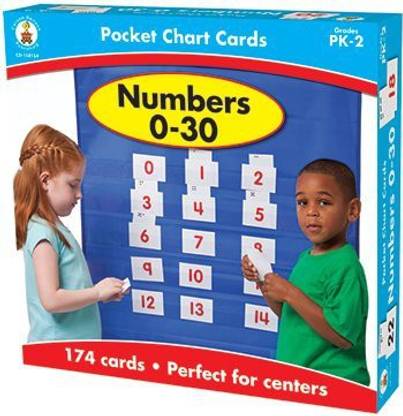 CARSON-DELLOSA Numbers 0-30 Pocket Charts Gr Pk-2 Price in India - Buy ...