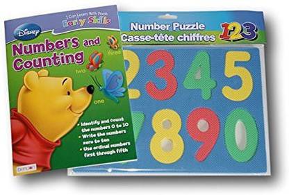 Generic Winnie The Pooh Numbers And Counting Workbook And Foam Numbers ...