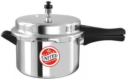 United United Elegance outer lid cooker 10 Ltr 10 L Pressure Cooker ...