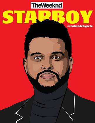 The Weeknd - Music Posters - Pop Art - Posters for Home & Office Fine ...
