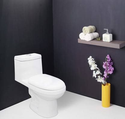 Hindware Italian Collection One Piece Closet Alpine 92503(S-30) Western ...