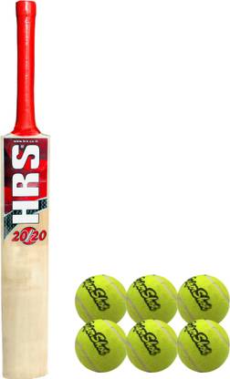 HRS Basics Cricket Set - 20/20 Kashmir Willow Cricket Bat (Short Handle ...