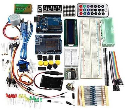 Generic Arduino Uno Kit R3 Learning Board Servo Sensor Lcd 1602 Breadboard Led Module Price in ...