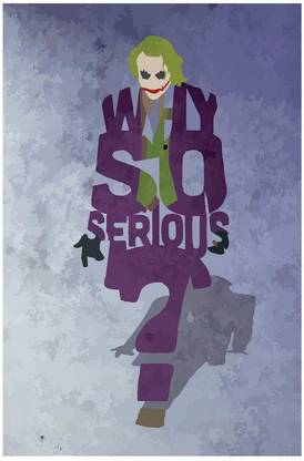 Joker Poster Why So Serious