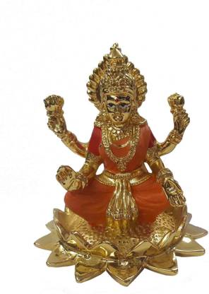 Chintamani Arts™ GOLD PLATED LAXMI IDOLS | Auspicious MAHALAXMI IDOLS ...