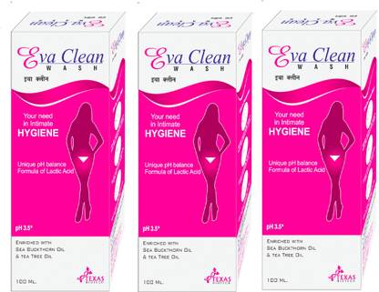 EVA CLEAN INTIMATE HYGIENE WASH AND CLEANSING LIQUID Intimate Wash ...