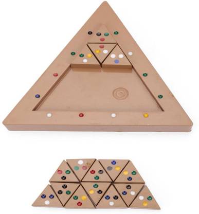 Ratnas TRIANGLE COLOUR MATCHING FOR KIDS Educational Board Games Board ...