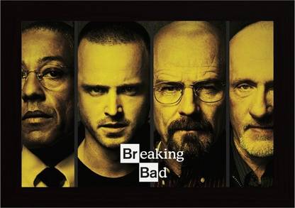Posterskart Breaking Bad Framed Poster Paper Print - Art & Paintings ...