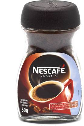 Nescafe Classic Pure Soluble Coffee – 50g Instant Coffee (50 g)
