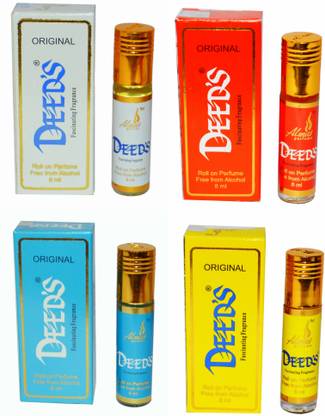 Buy Almas DEEDS Color Smart Combo ( Pack of 4) Perfume - 32 ml Online ...