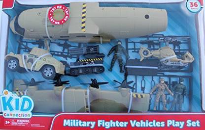 Kid Connection Military Fighter Vehicles Play Set - Military Fighter ...