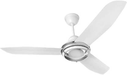 Relaxo 48" Pace Designer Fan White 1200 mm 3 Blade Ceiling Fan Price in ...