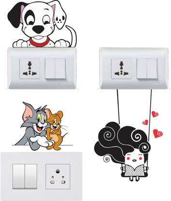 Decals Sticker 33 cm Wall Sticker Switch Panel Sticker Wall Art Switch ...