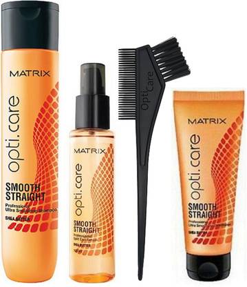 opticare Hair Brush, Matrix Smooth Straight Shampoo, Conditioner ...