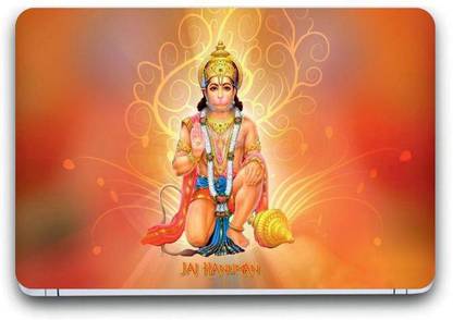 Gallery 83 ® hanuman laptop skin sticker wallpaper (15 inch x 10 inch ...