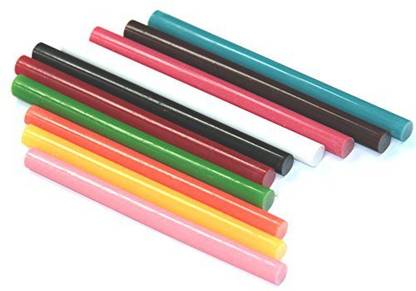 Ewparts 50 Pack 10 Colors Hot Melt Adhesive Gule Stick 7 X 100Mm Multi ...