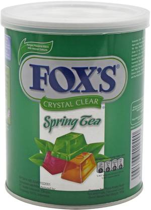 NESTLE Foxs Crystal Clear Spring Tea Flavoured Candy - 180g Spring Tea ...