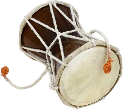 SG MUSICAL Damaru Indian Folk Percussion Damaru Price in India - Buy SG ...