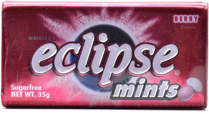 Eclipse Mints Sugarfree Berry Flavour 50 Mints - 35g(1.2oz) Mouth ...