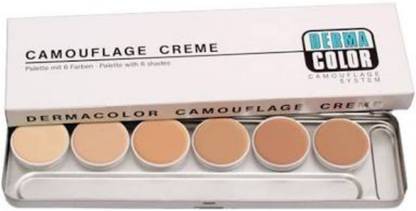 KRYOLAN DERMA COLOR CAMOUFLAGE PALETTE 6 COLOR DELHI -3 ( D4 , D4/1/2 ...