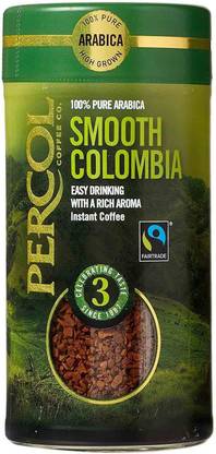 Percol Coffee Co Smooth Colombia Instant Coffee - 100g Instant Coffee ...