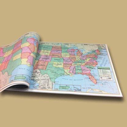 Universal Map U.S. Study Map Pad - U.S. Study Map Pad . shop for ...