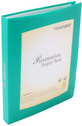 Flipkart.com | TRANBO Plastic Clear Book File Folder Display ...