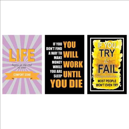 Poster For rooms- Motivational Posters Paper Print - Art & Paintings ...