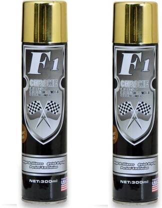 F1 Aerosol Chrome Gold Spray Paint 600 ml Price in India - Buy F1 ...