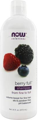 Now Foods Natural Full Shampoo Volumizing Berry 16 Fl. Oz. - Price in ...